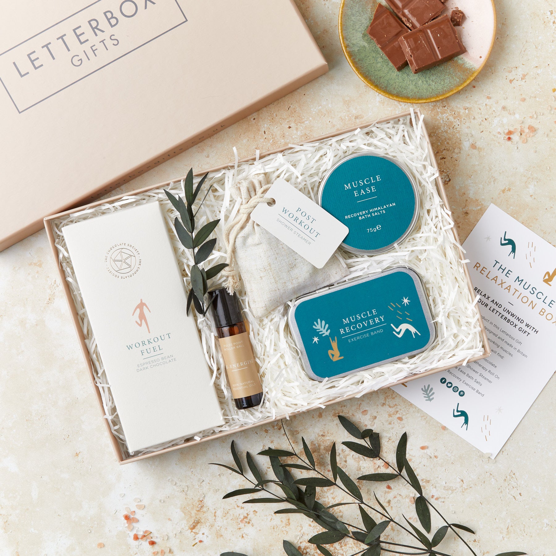 Muscle Relaxation Gift Set | Health and Fitness Gift | Letterbox Gifts