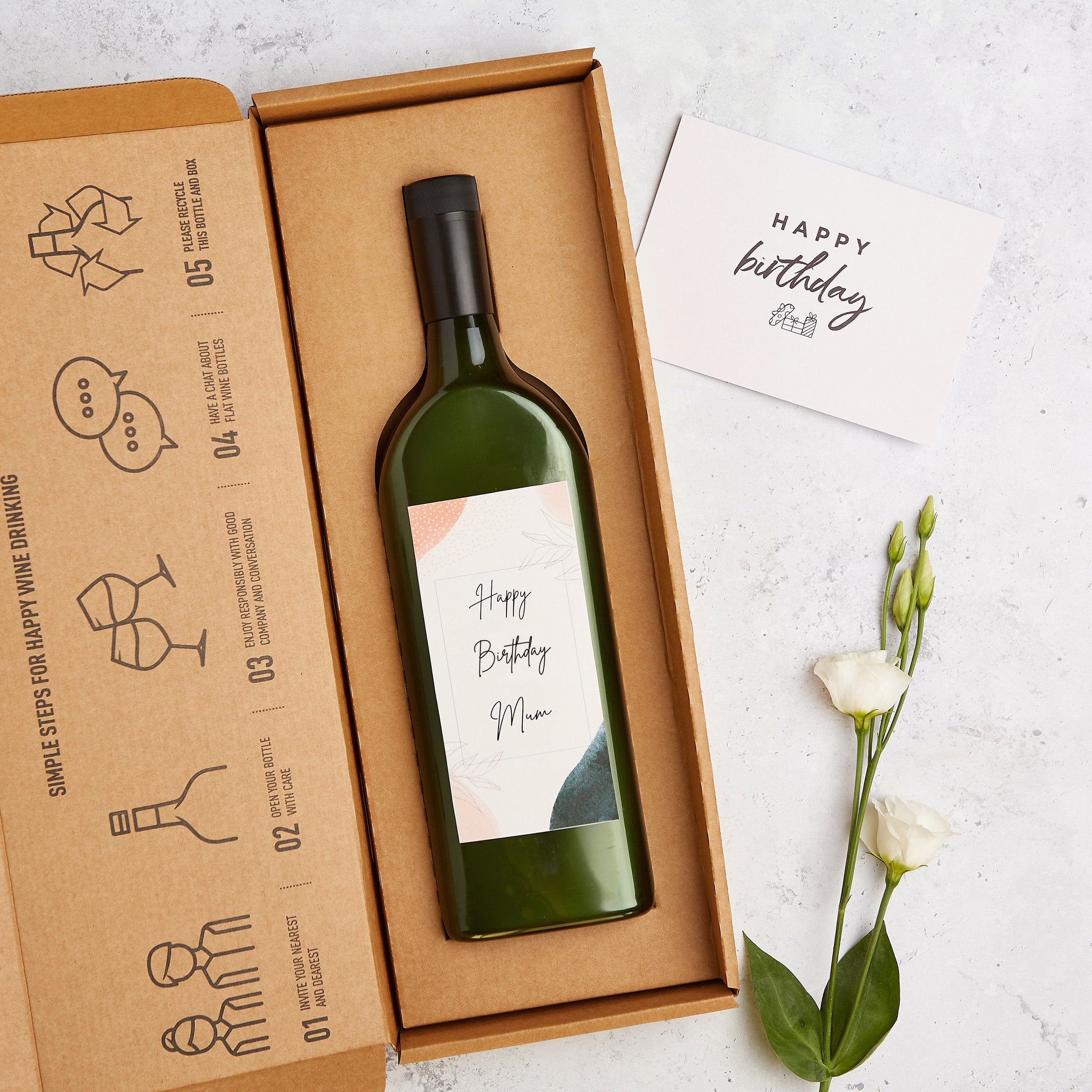 Personalised Birthday Letterbox® Wine | Birthday Gift | Wine Lover ...